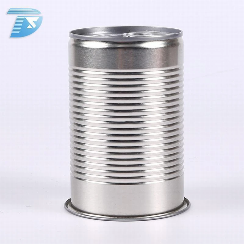 425g Sardine Fish Tin Empty #10 Metal Cans Round Wholesale Tin Can For ...