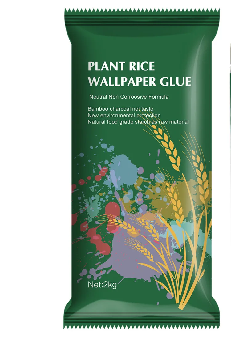 Edible Glutinous Rice Glue 2kg Package For Wallpaper - Buy Adhesive ...