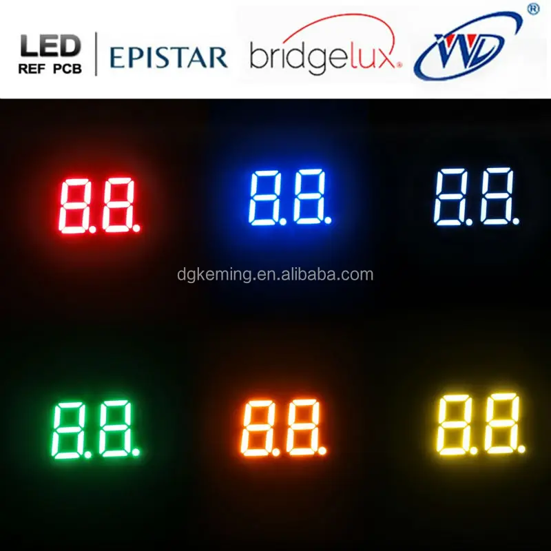 Two Digit 7 Segment Display 0.56 Inch 2 Digit 7 Segment Led Display ...