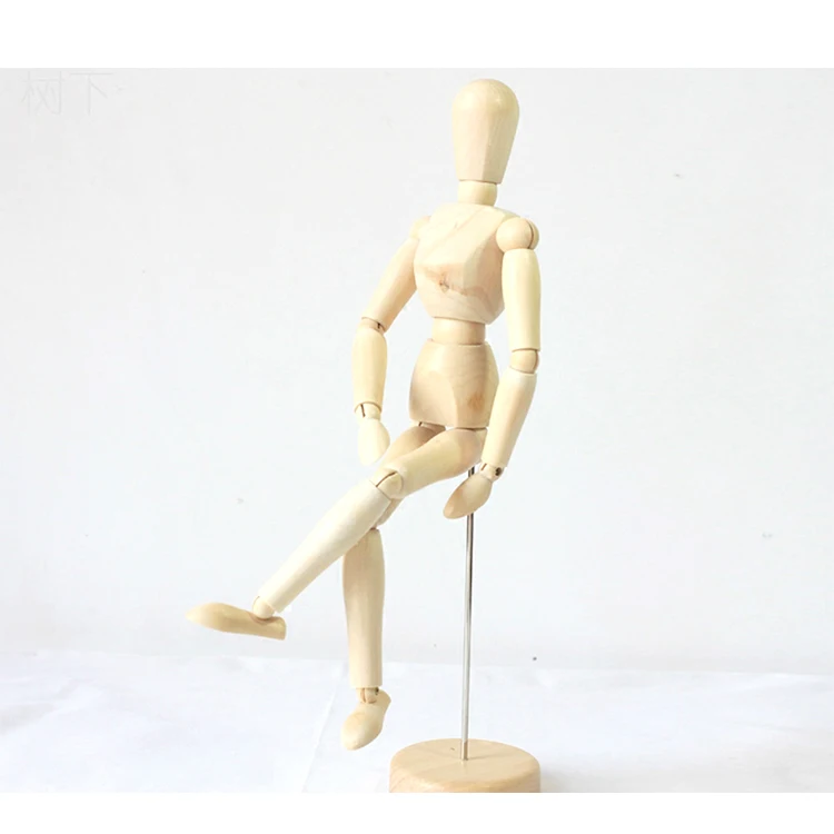 Artists Wooden Manikin Movable Limbs Adjustable Human Mannequin - Buy ...