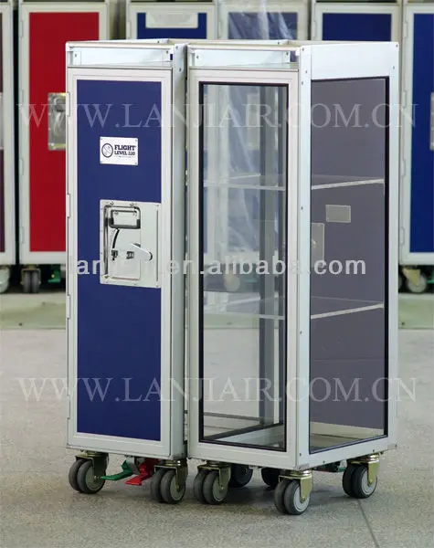 Transparent Exhibition Trolley/ Show Cart / Movable Show Counter ...