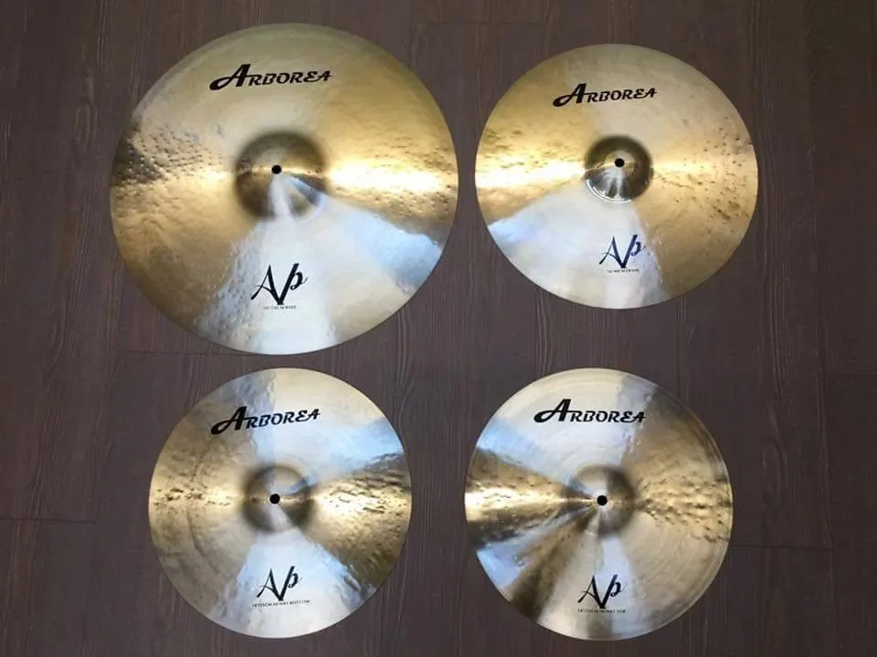 Arborea Handmade Cymbal Set - Premium Musical Accessories
