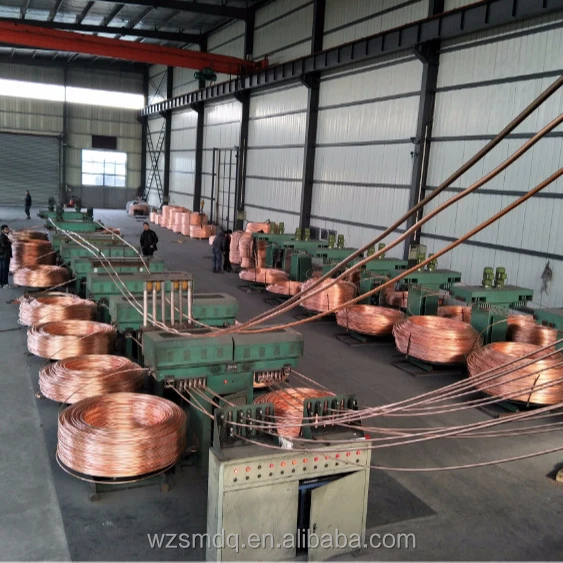 Up-casting Oxygen-free Copper Rod Production Line| Alibaba.com