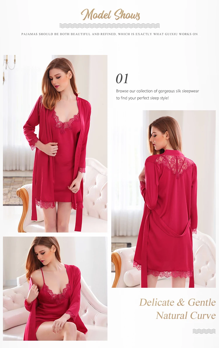 Shop Our Fashion Design Women Satin Chemise Gown Collection