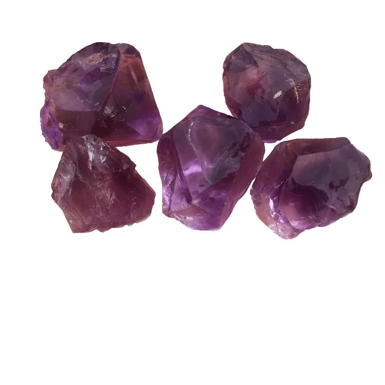 Small Amethyst Natural Raw Rough Gemstone Materials Craft Supplies ...