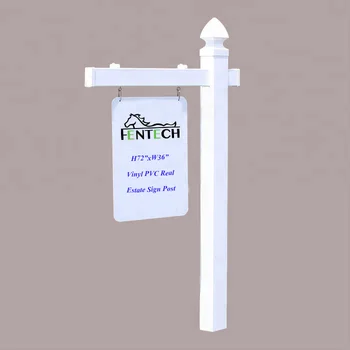Heavy Duty Vinyl Pvc Plastic Real Estate Sign Post - Buy Sign Post,Real ...