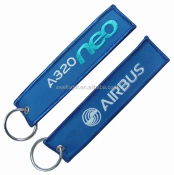Boeing Cabin Crew Bag Tags A322 Airbus Embroidery Key Chain - Buy A322 ...