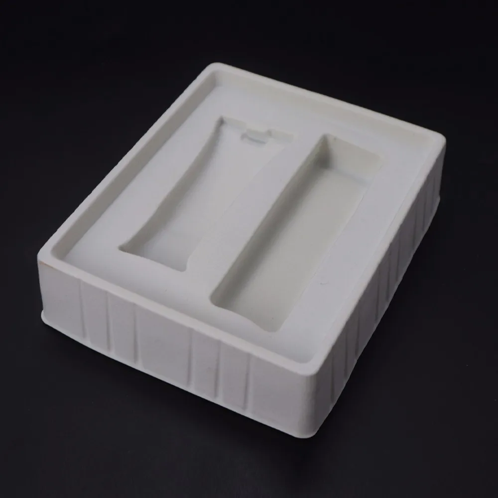 Custom Vacuum Formed Velvet PS Plastic Flocking Packaging Trays for ...