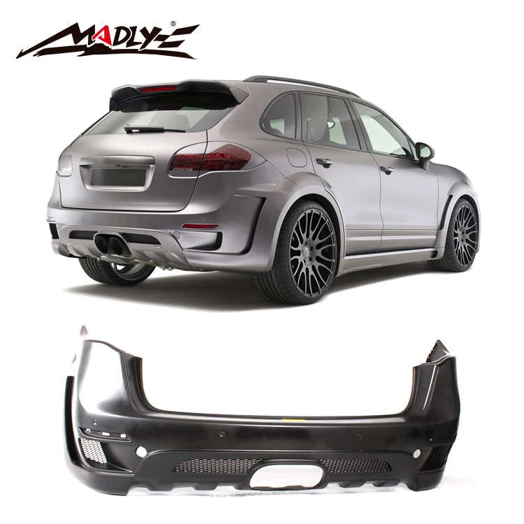 Madly High Level Body Kit for Cayenne 958 HM Style Middle exhaust style ...
