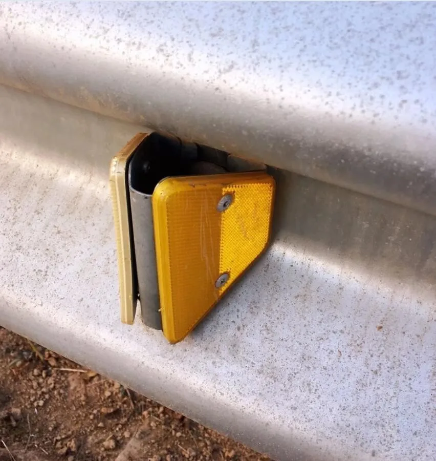 Customized Steel Post Cap For Roadway Safety - Buy Highway Guardrail ...