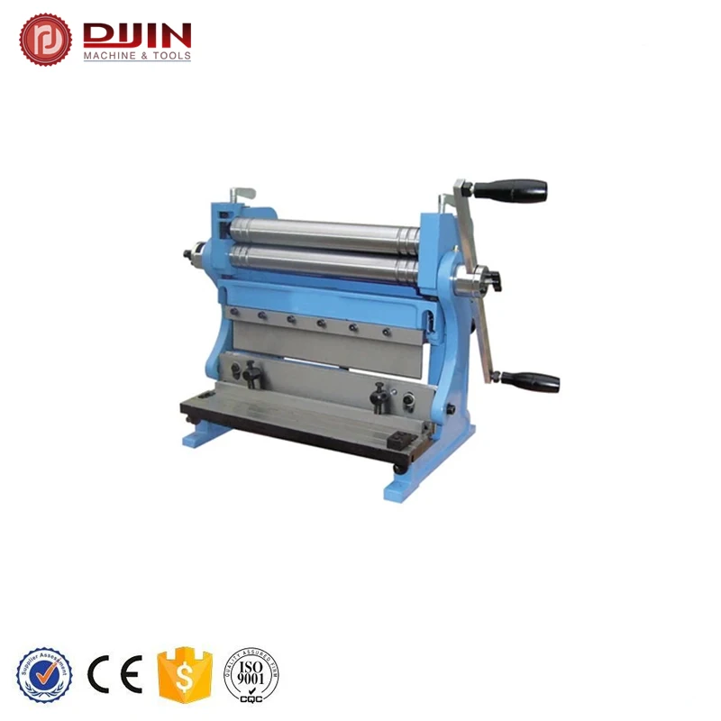 1x610mm 3 In 1 Combination Of Shear Press Brake Slip Roller Manual ...