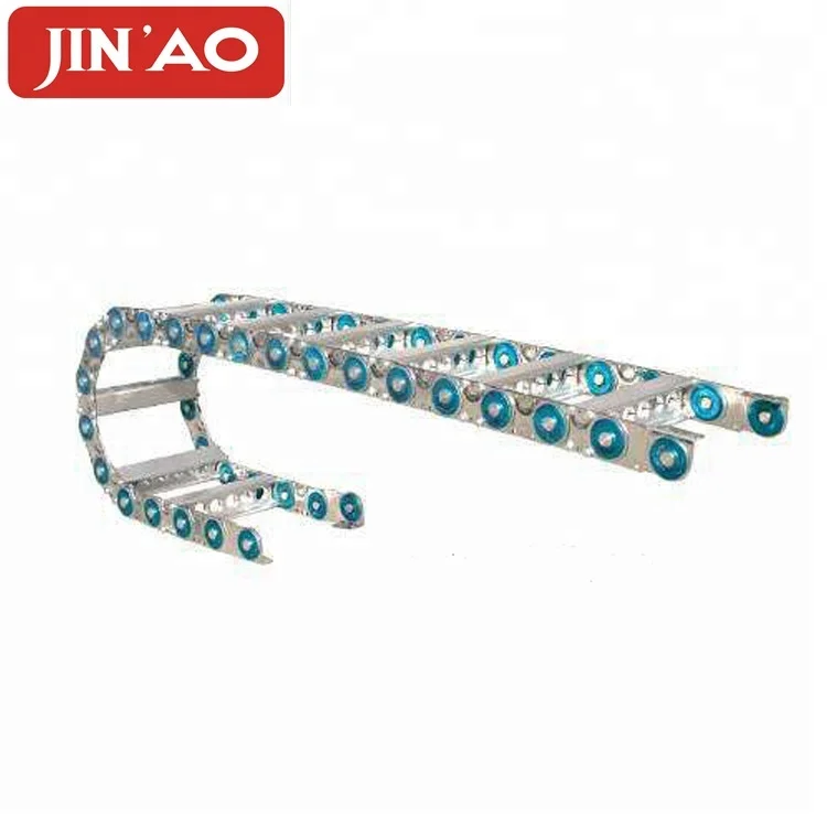 Wire Carriers For Cnc Machine Cnc Machine Metal Cable Track Opened ...