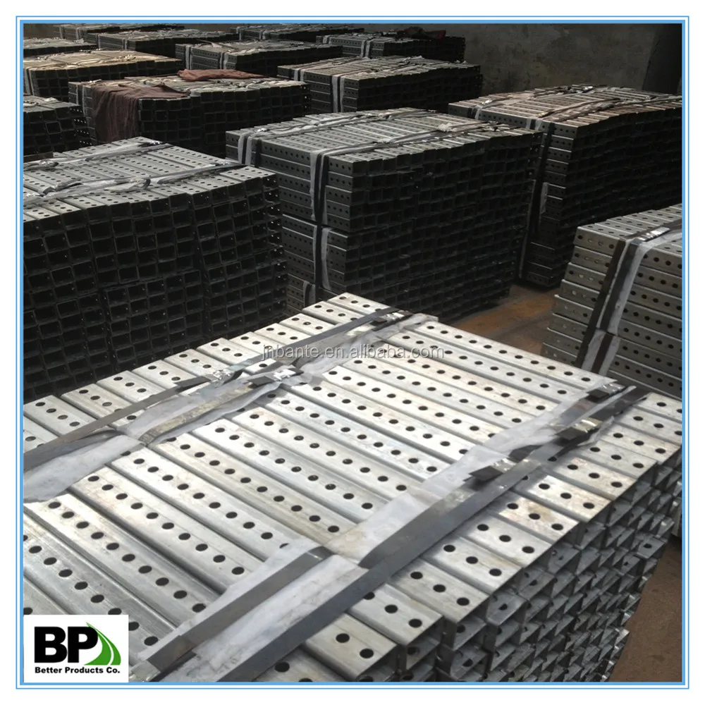 Steel Upright Pole Complete Breakaway System Telespar Square Steel Post ...