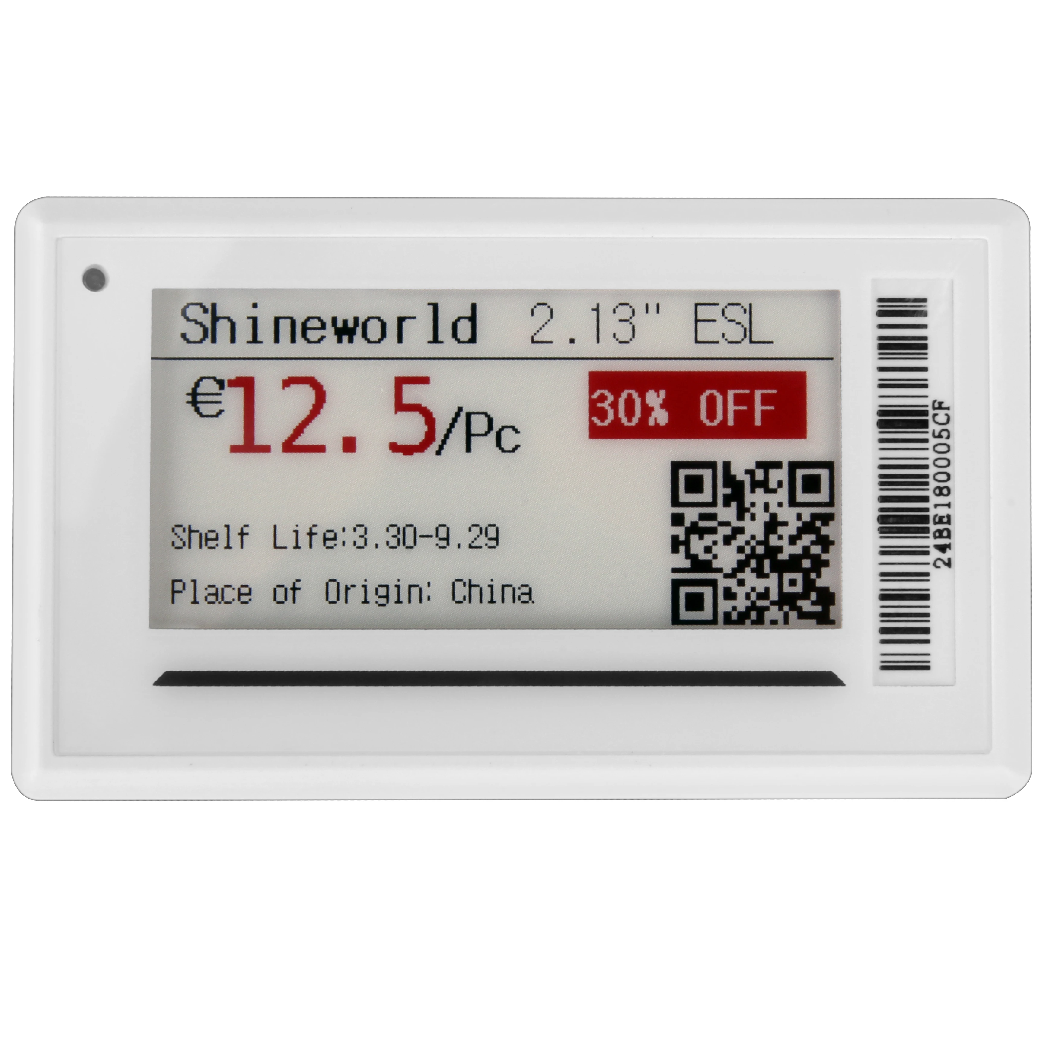 2.13 Inch Wireless Esl Lcd Label E-ink Display Esl For Supermarket ...