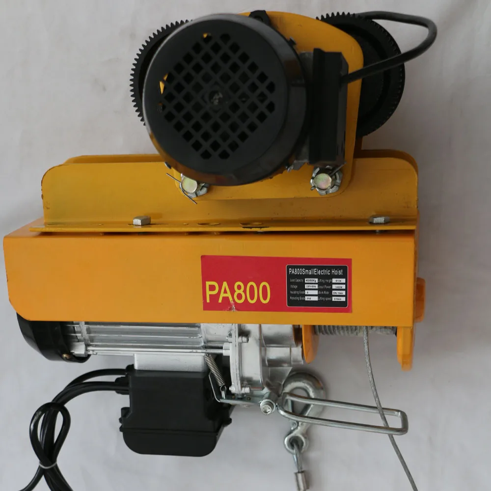 300kg Fast Mini Electric Wire Rope Chain Hoist - Buy Wire Rope Pulling ...