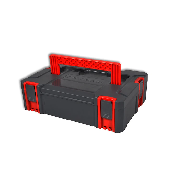 VERTAK Plastic Portable Modular Mobile Tool Storage Box Set