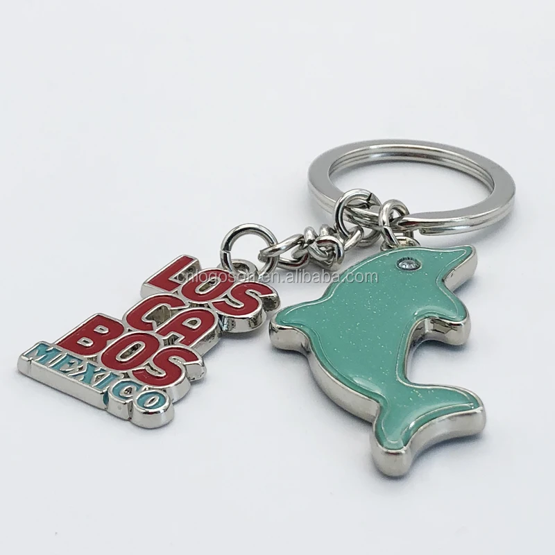 Beautiful Custom Designs Animal Flag Shaped Metal Tourist Souvenir Key ...