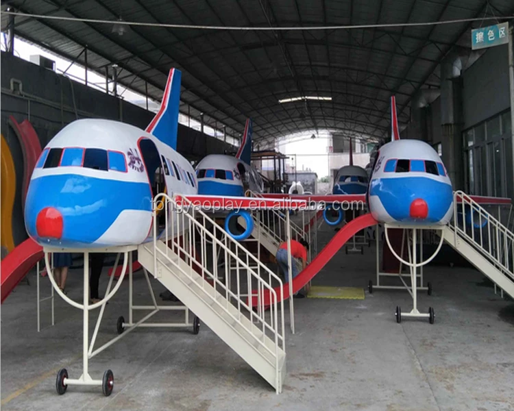 Aircraft Plastic Toys Kids Garden Play Set Goods Climbing