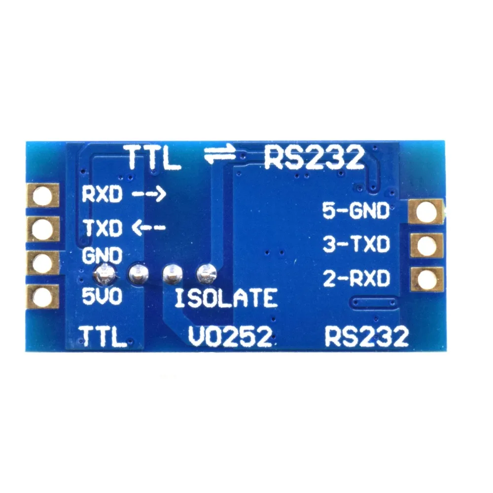 Taidacent SP3232 MAX3232 Isolation TTL to Uart RS232 Converter