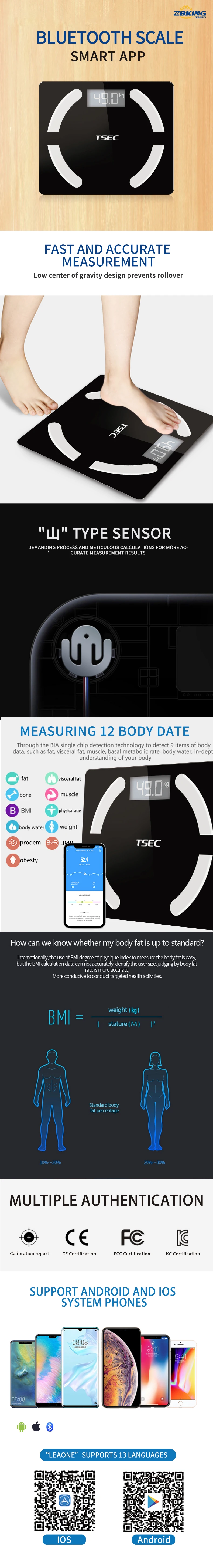 Digital 3-180kg BIA Body Inbody Analyzer Machine/body Fat Composition ...