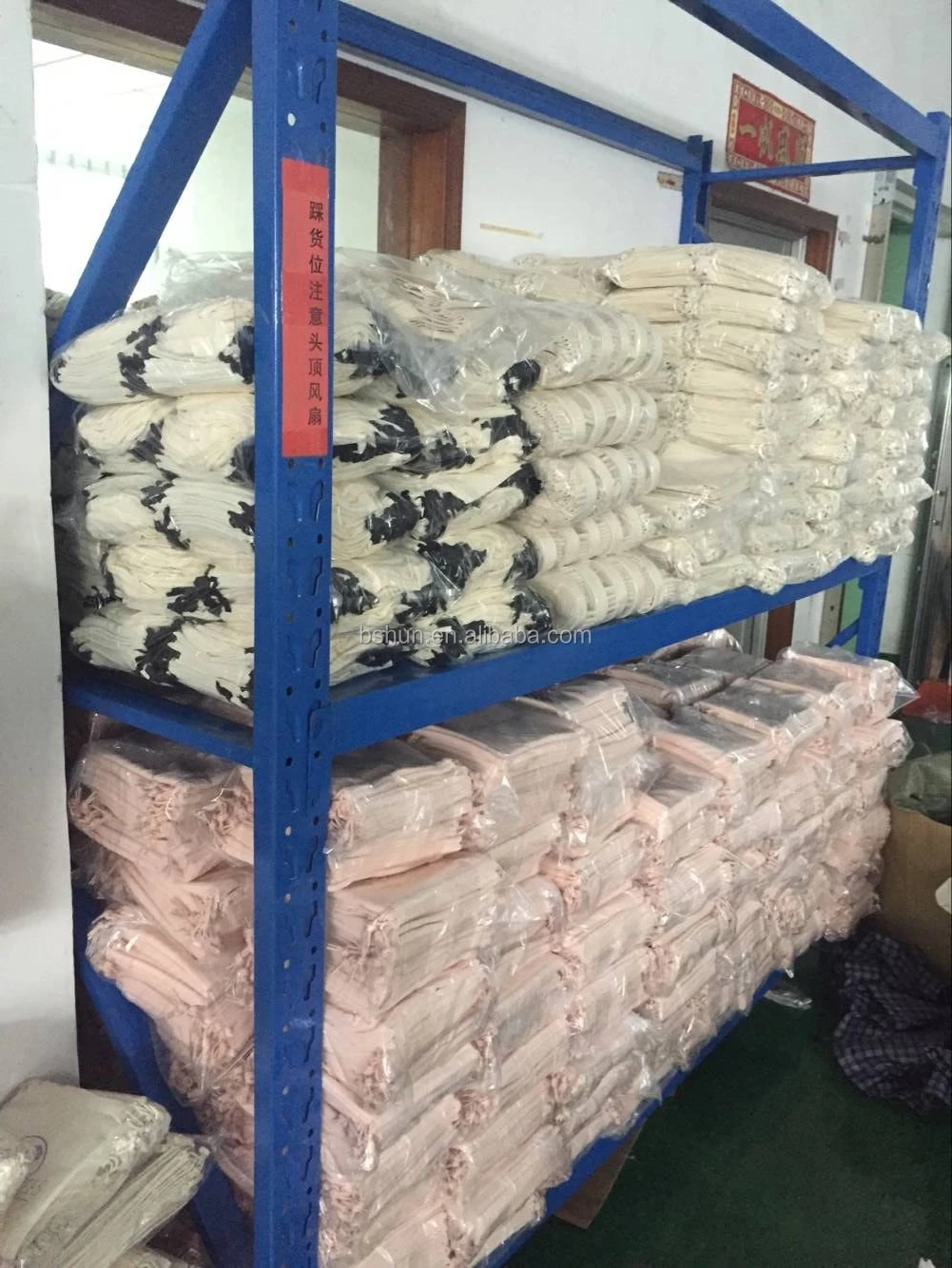 Eco-friendly Twill Cotton Pouch Thread Ribbons String Bag Packaging ...