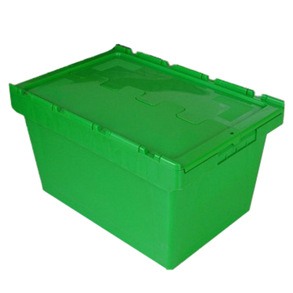 65L Moving Storage Plastic Lockable Boxes - Secure & Convenient