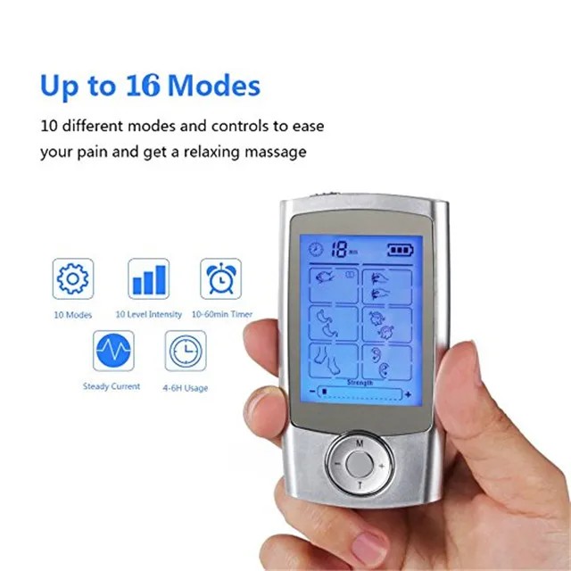 Digital Therapy Tens Unit/electrical Muscle Stimulator/electronic Pulse ...