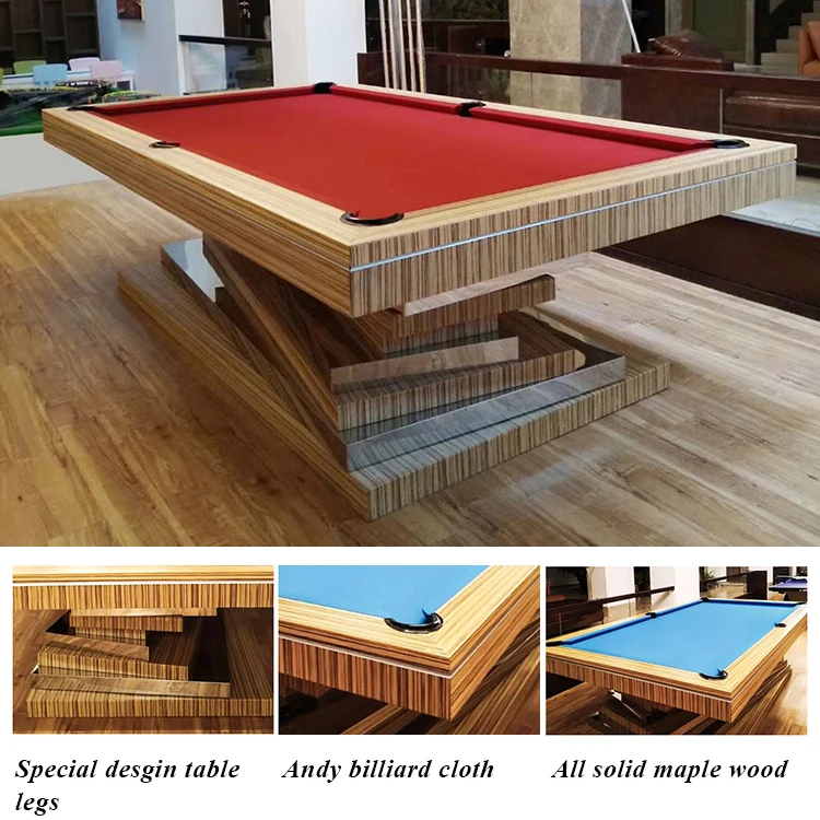 2023 New Modern Style High Quality Stone Slate Indoor Billiard Table ...