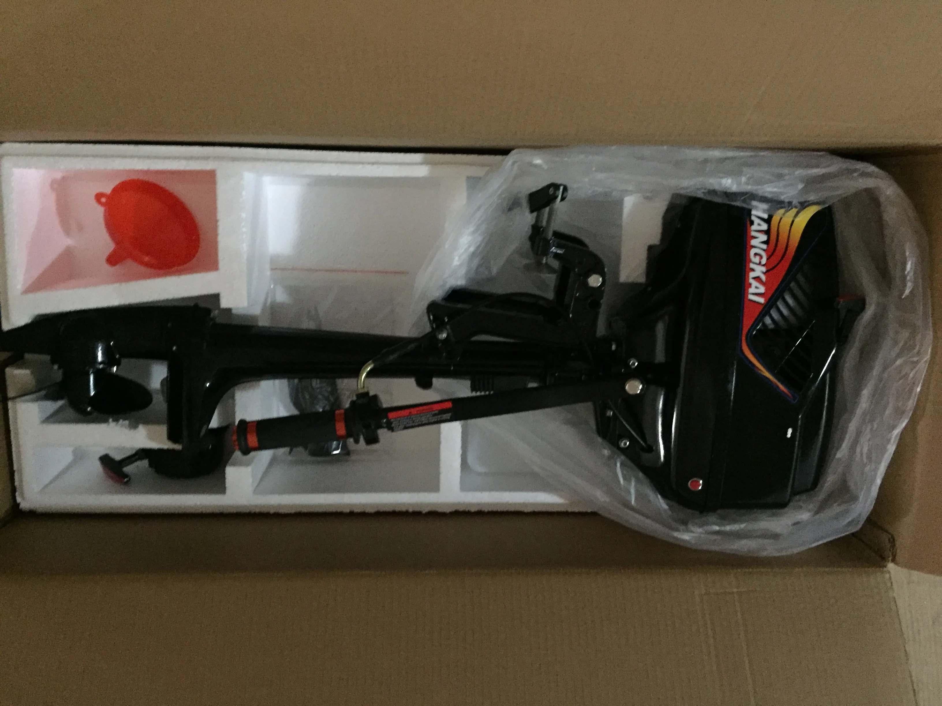 China Small 3.6hp 2 Stroke Hangkai Outboard Motors For Boat Sale - Buy ...
