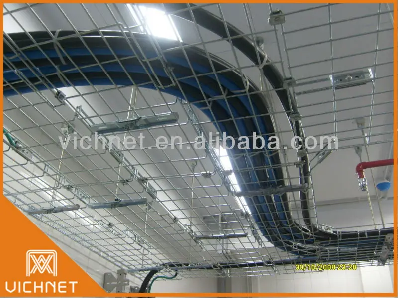 Vichnet HDG Wire Mesh Cable Tray Installation Support