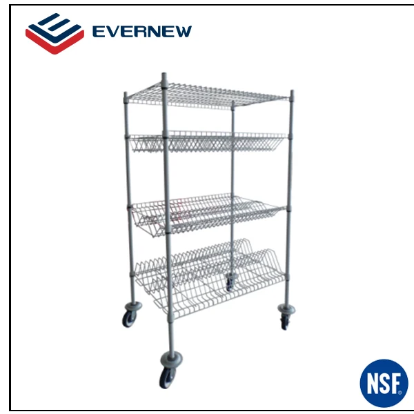 Stainless Steel Dish Drying Racks for Commercial Kitchens