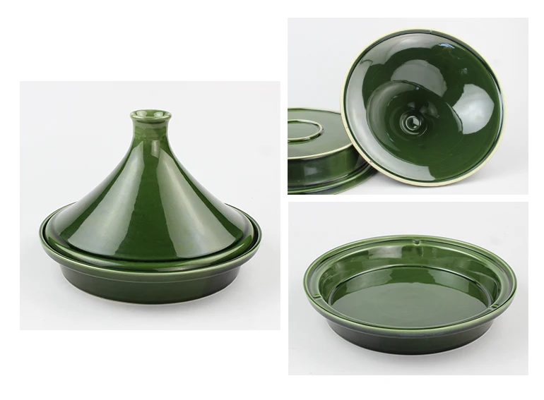 Custom Serving Dishes - Ceramic Clay Tajine Morocco Pot