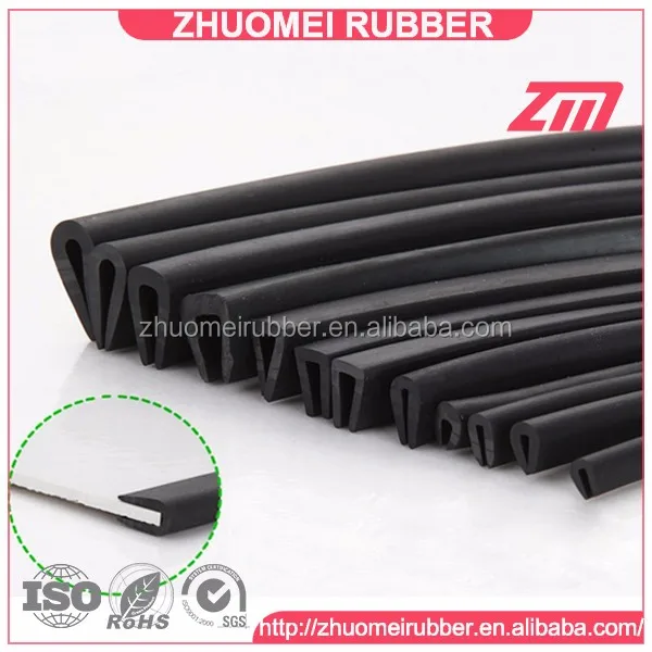 Small Rubber U Channel Edging Trim Seal Fits 1mm-2mm
