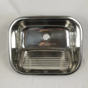 Stainless Steel Single Bowl Laundry Sink Trough Wall Hung Portable Mop ...