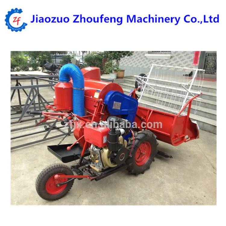 Paddy Mini Combine Harvester Wheat Cutter Rice Harvesting Machine - Buy ...