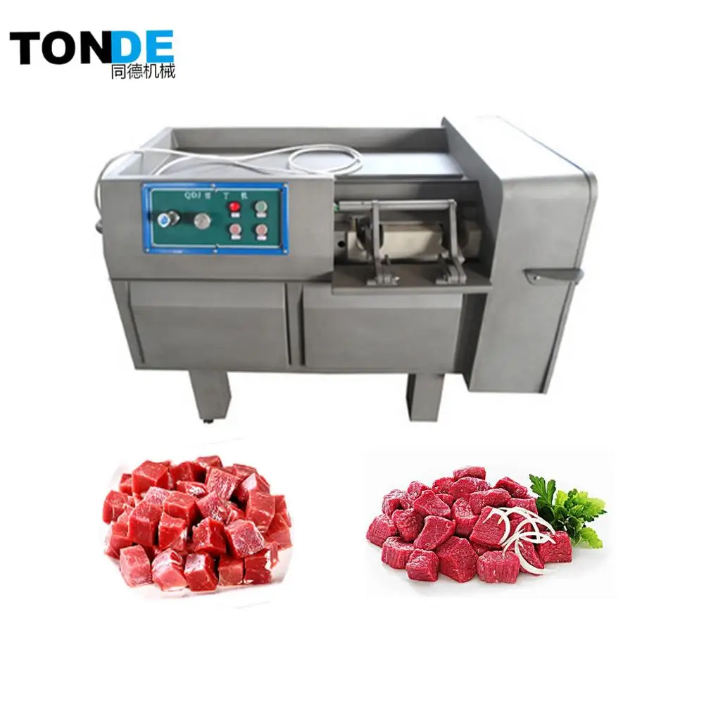 Fresh Meat Cube Cutter Machine Meat Cutting Machine - Buy Frozen Meat ...