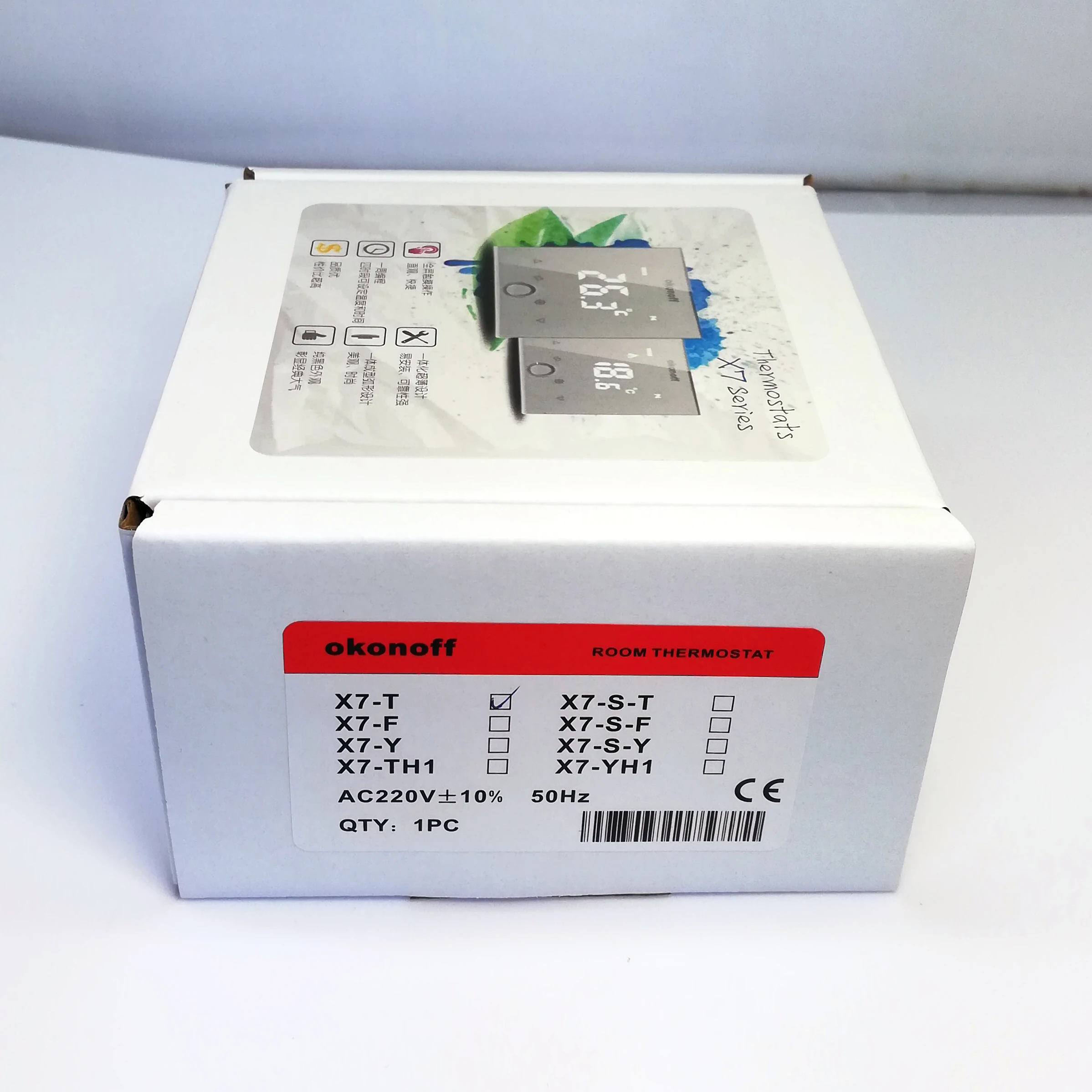 X7-s-t Touch Screen Rs485 Modbus 2 Pipe Air Conditioning Fan Coil Cold ...