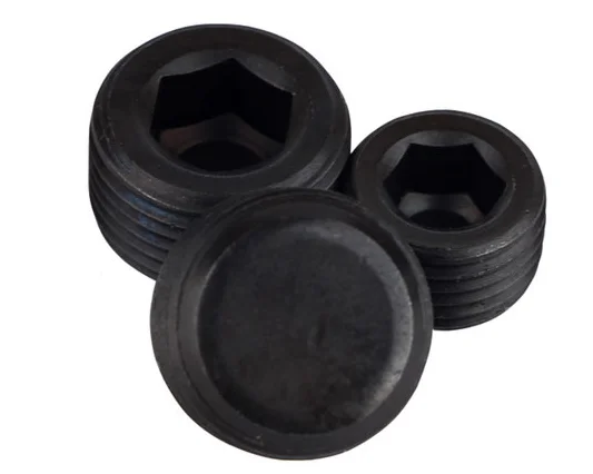 Alibaba.com: DIN906 Steel Hex Socket Tapered Pipe Plug, PT Thread 1/16 ...