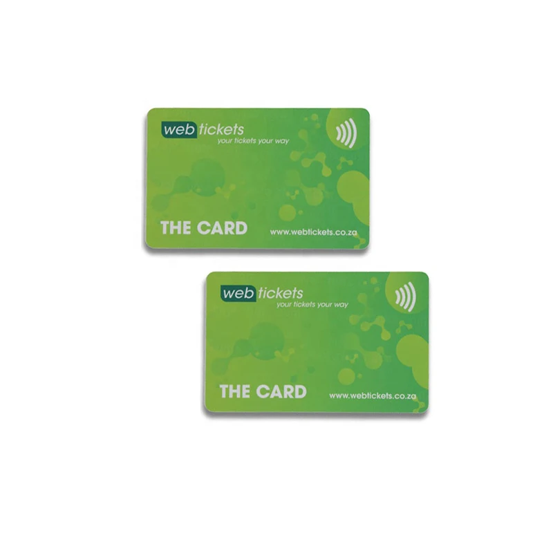 Payment plastic smart card rfid MIFARE Ultralight C card ticket ...