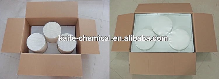 Three Way Catalytic Converter Ceramic Honeycomb Monolith Catalyst ...