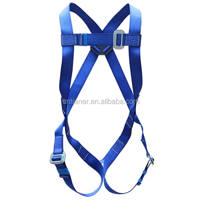 Full body safety harness back support belt 100% polyester safety belt ...