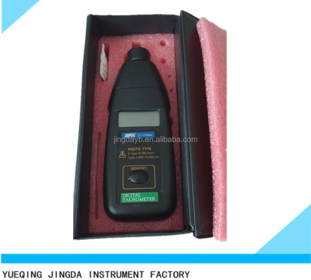 New Digital Tachometer Laser Type Photo Tachometer Dt2234a - Buy ...