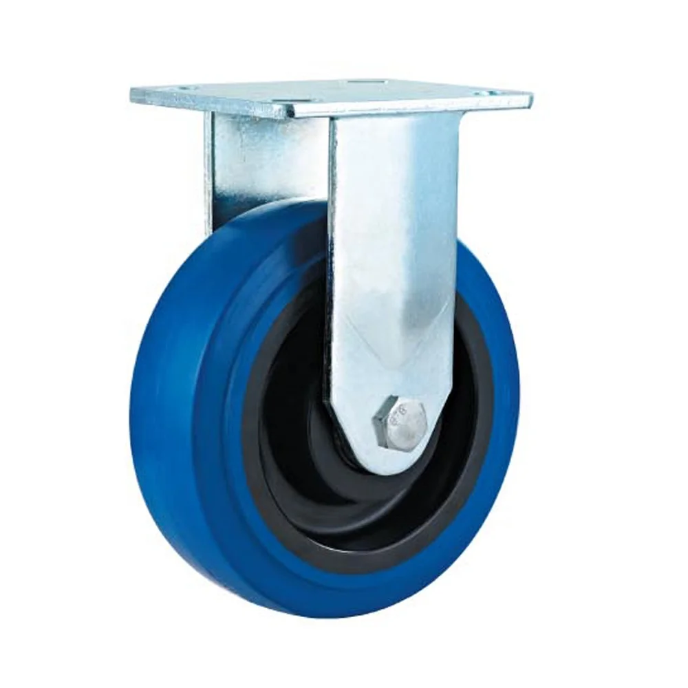 Ball Bearing PU Shopping Trolley Wheel - Durable & Smooth