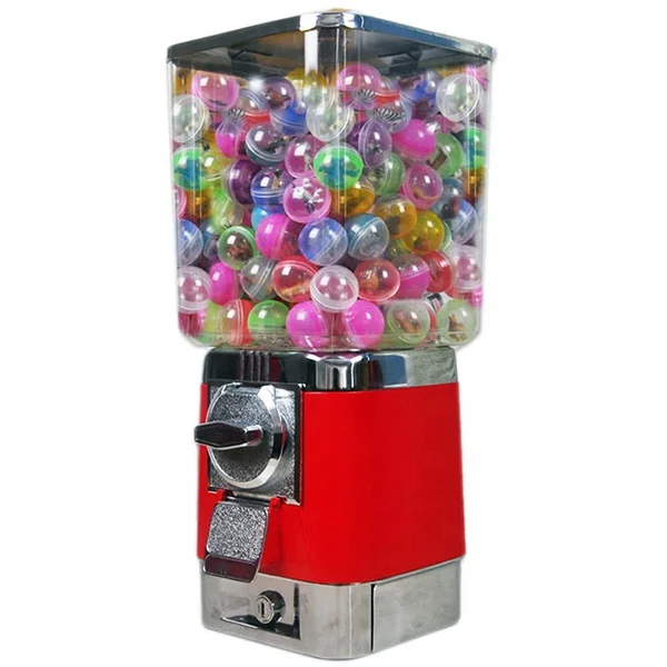 Pro Plastic Square Gumball/candy Vending Machine Tr504 - Buy Gumball ...