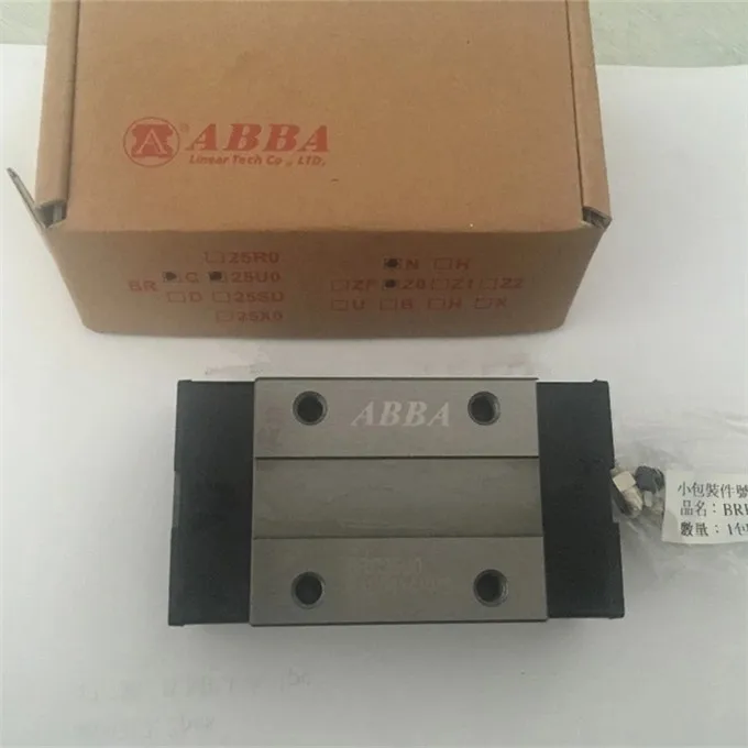 Abba Square Linear Block Brc20u0 Brd20u0 Brc20su Brd20su Linear Carriage For Rails - Buy Abba ...