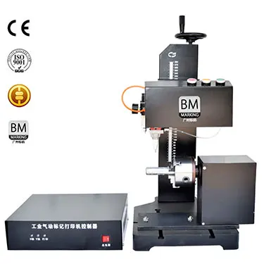 2016 new industrial handheld metal tag marking machine for tag stamping ...