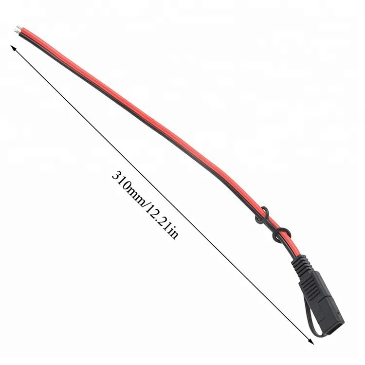 2 Pin Sae Connector Extension Sae Cable 12v 16awg Plug For Automotive ...