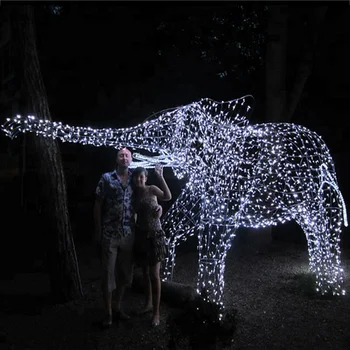 Outdoor Large Animals 3d Led Christmas Sculptures Ip65 Waterproof Wire ...