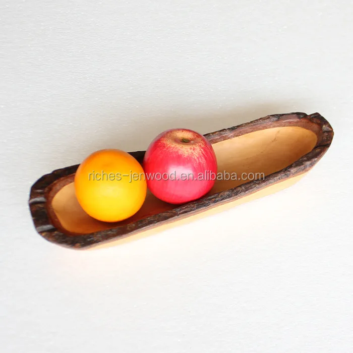 Natural Wooden Tray Root Carved Religious Crafts For Fruit - Buy Wooden ...