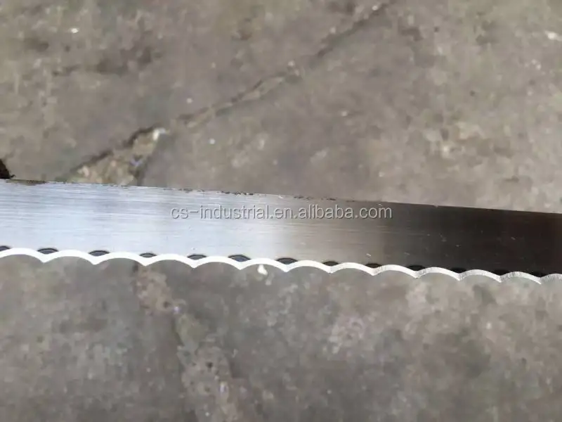 Sponge Cutting Band Saw Blade With Two Side Teeth - Buy Sponge Cutting ...